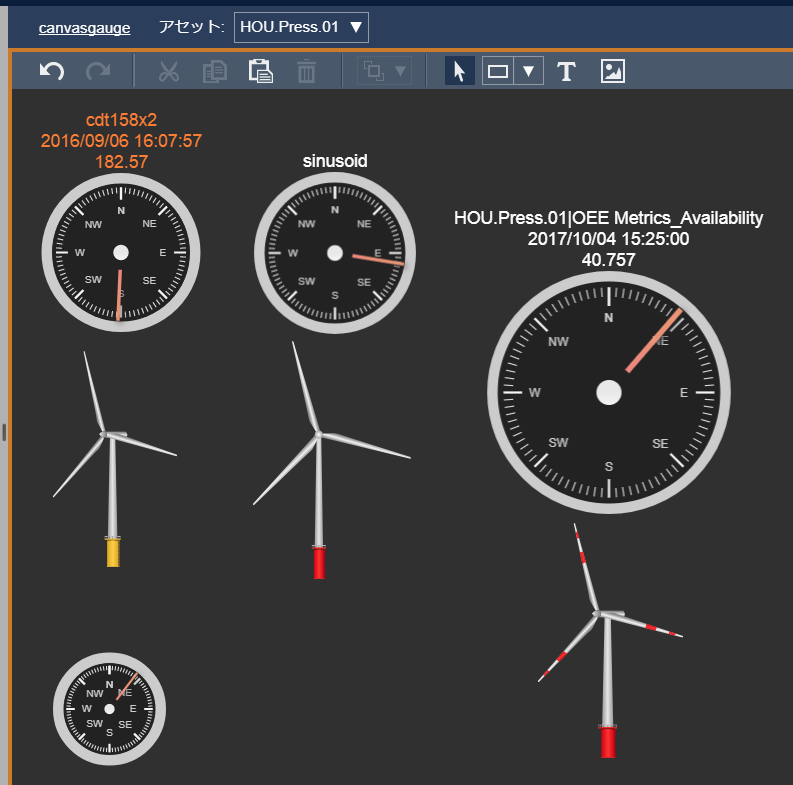 Pi Vision 2017 Compass Gauge Symbol 