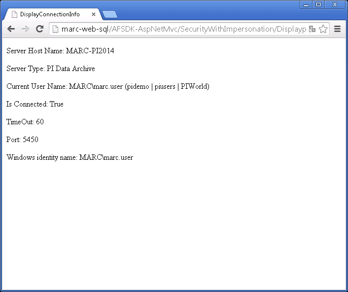 Aspnet Mvc 5 With Pi Af Sdk Part 2 Security
