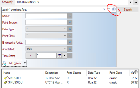 Pipoint Search Query In Af Sdk