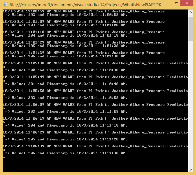 Using Data Pipes With Future Data In Pi Af Sdk 27