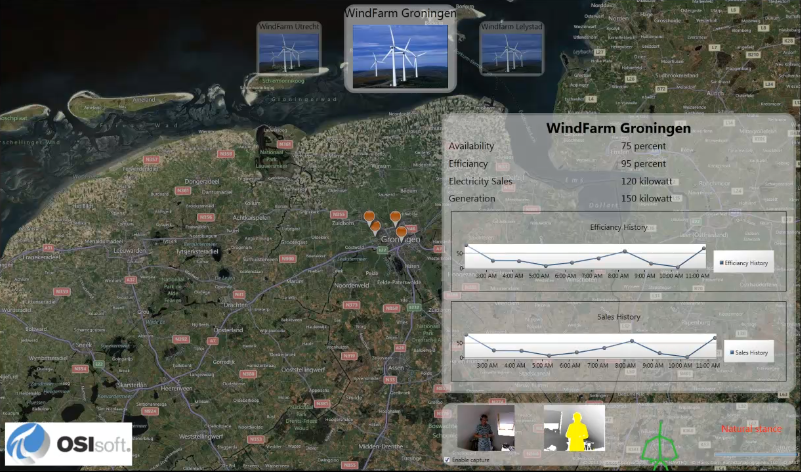 Creating A Natural User Interface To Access Pi And Pi Af Data With Kinect And Bi