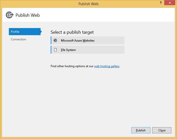 Testing The Aspnet Vnext With Pi Af Sdk