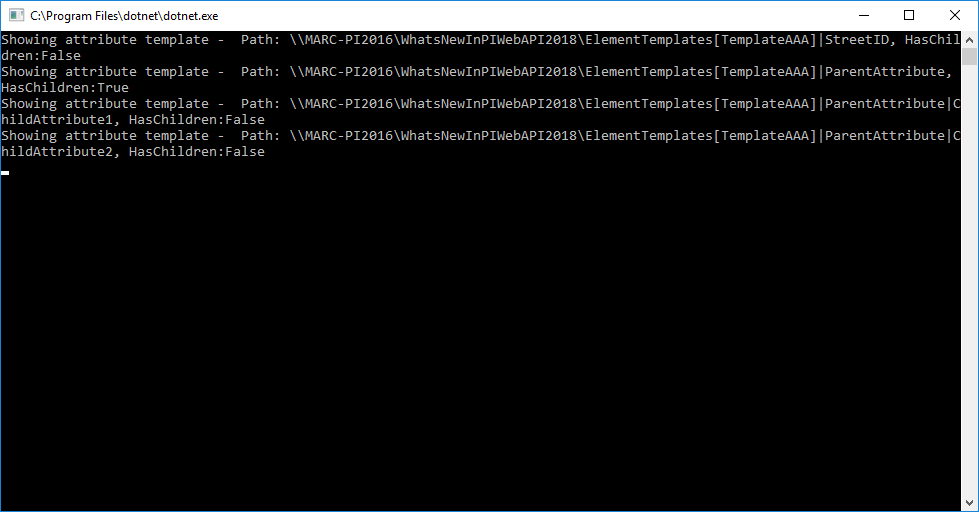 Whats New In Pi Web Api 2018