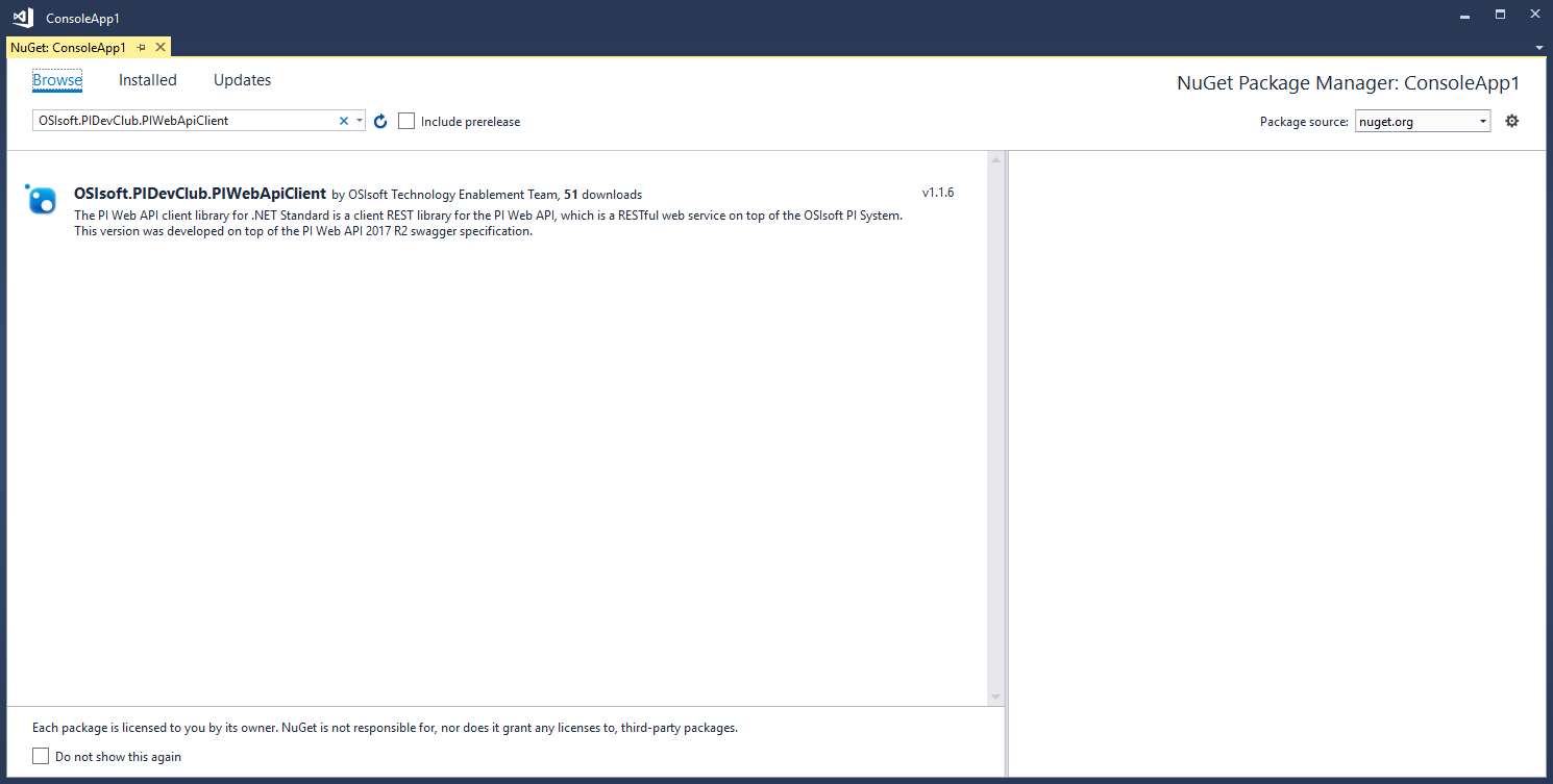 Announcing Pi Web Api Client Library For Net Standard In Nuget
