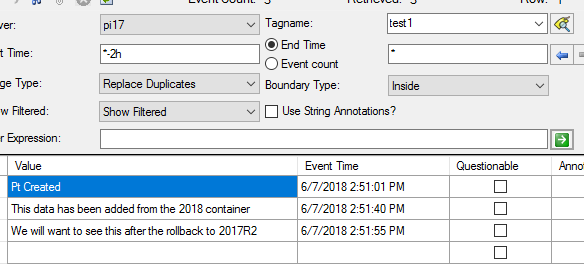 Upgrade To Pi Data Archive 2018 Container With Data Persistence