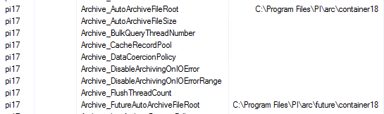 Upgrade To Pi Data Archive 2018 Container With Data Persistence