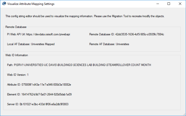Announcing The Pi Web Api Data Reference
