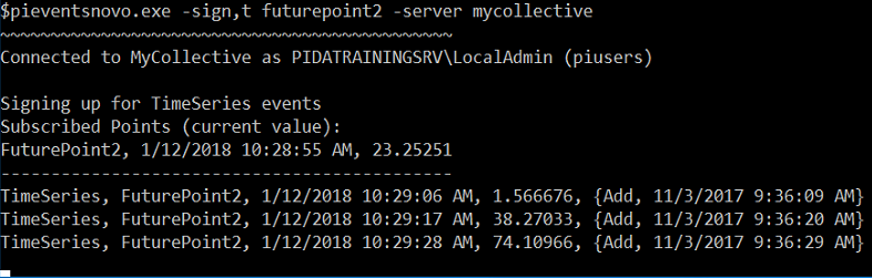 Pi Datapipe Events Subscription And Data Access Utility Using Af Sdk
