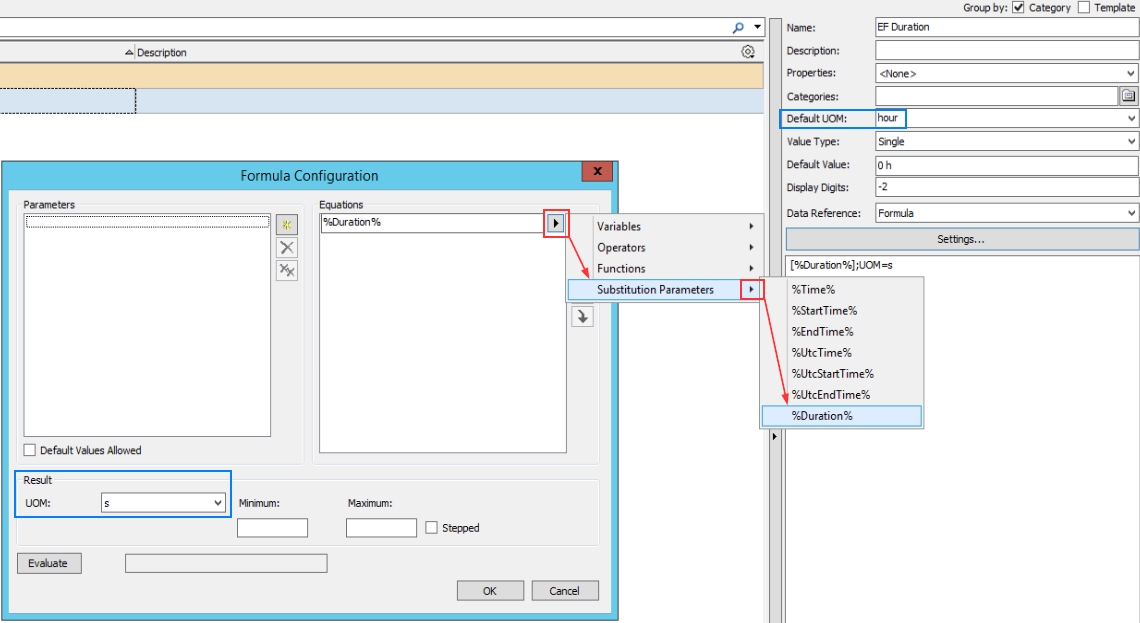 Ef Duration Attribute Using Formula Data Reference