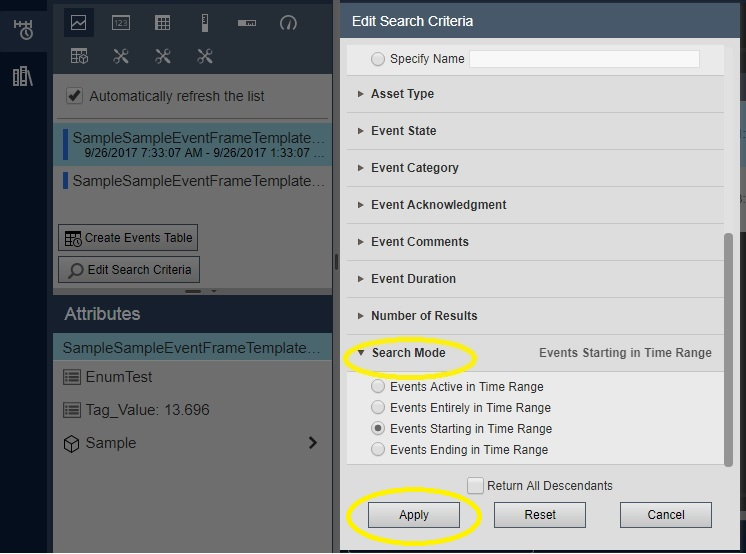 Enable And Use Events Table Ctp In Pi Vision 2017